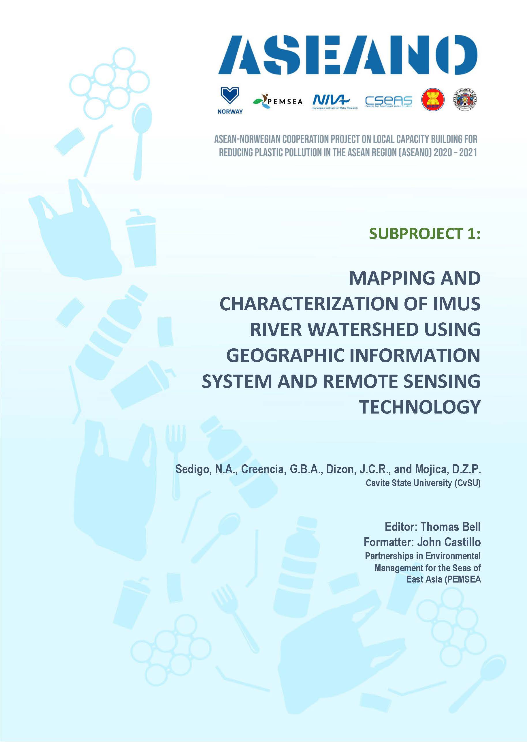 ASEANO Project Report: Mapping and Characterization of the Imus River Watershed | PEMSEA